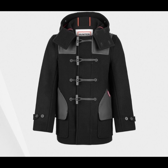 Hunter | Jackets & Coats | Hunter Duffle Coat Size Medium Euc | Poshmark
